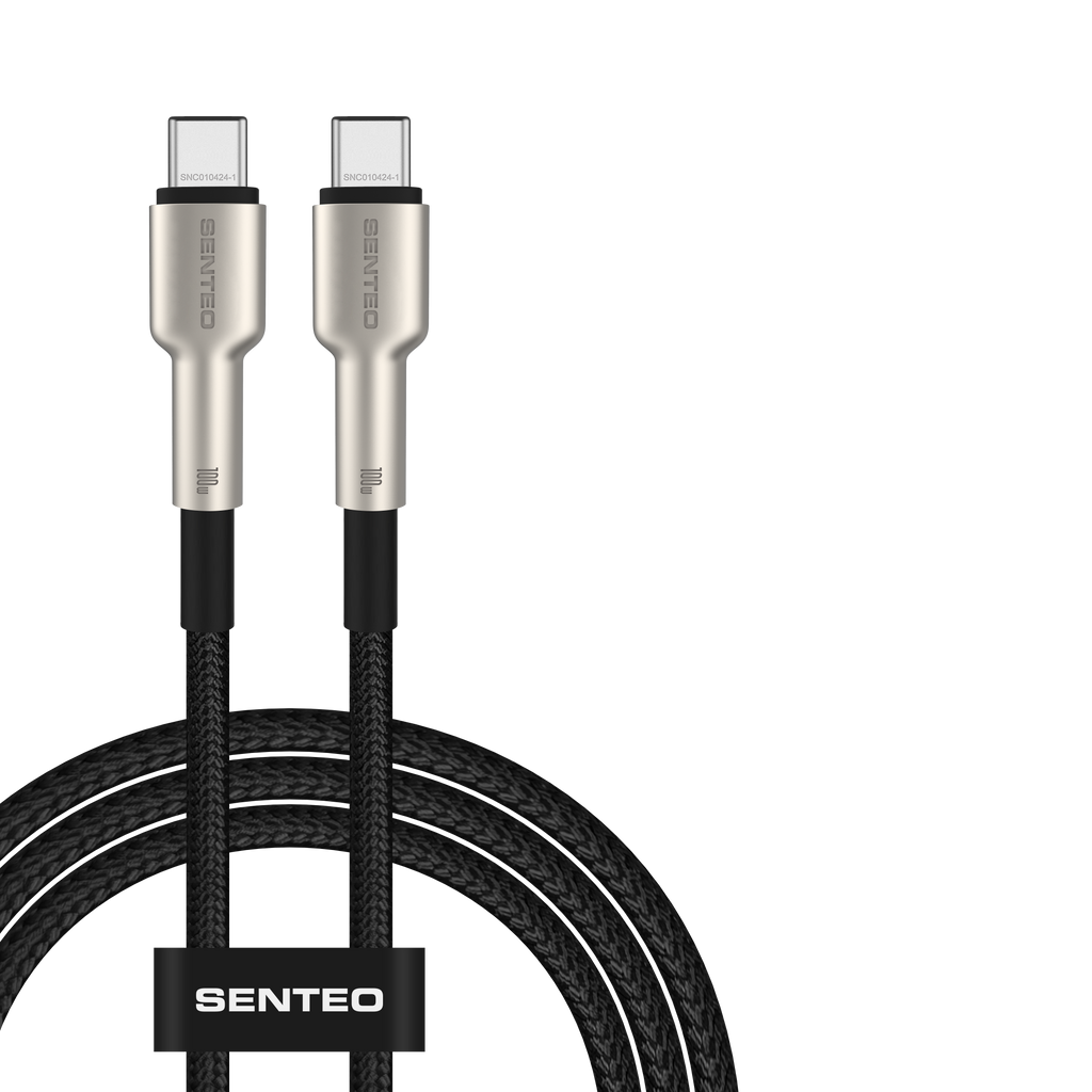 Senteo SM-03 Iron Series 100W 5A PD3.0 Nylon Data Charging Cable USB-C