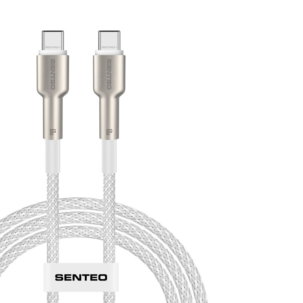 Senteo SM-03 Iron Series Nylon Data Charging Cable 60W USB-C to USB-C